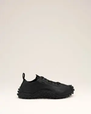 AMI Paris Cow Leather Mirage Sneakers - Black