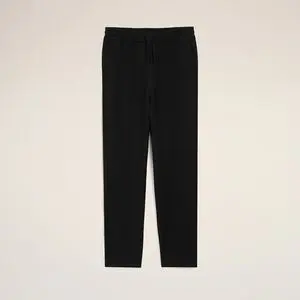 AMI Paris Blended Linen Elasticated Waist Trousers