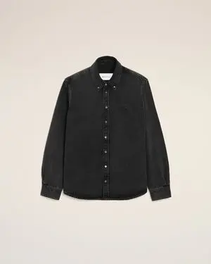 Ami De Coeur Denim Shirt - Used Grey