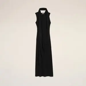 AMI Paris Jersey Maxi Lavalliere Dress