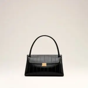 AMI Paris Mimi Bag In Cow Leather - Black