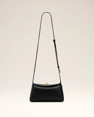 AMI Paris AMI Paris Cow Leather Mini Carrousel Bag Black
