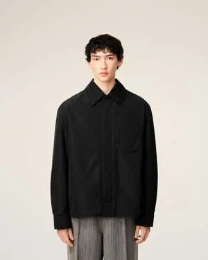 AMI Paris Taffetas Padded De Coeur Overshirt