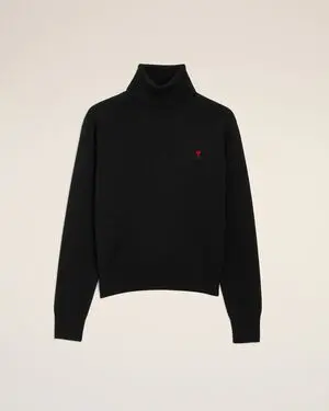 AMI Paris De Coeur Turtle Neck Sweater