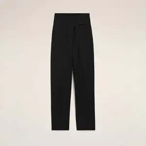 AMI Paris Wool Canvas Balloon Fit Trousers