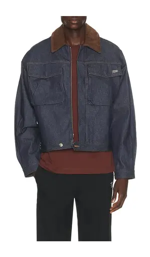 Filling Pieces Denim Jacket - Indigo