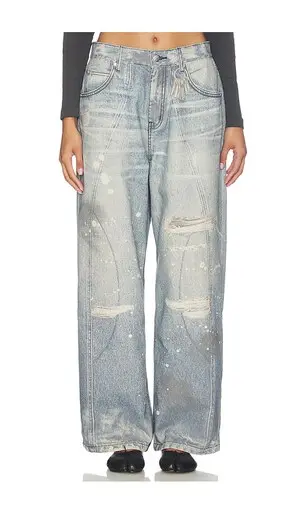 VANDYTHEPINK Trompe L'oeil Denim Jeans