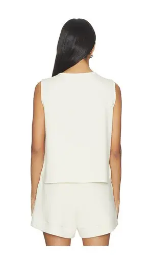 Varley Josie Button Through Tank Top
