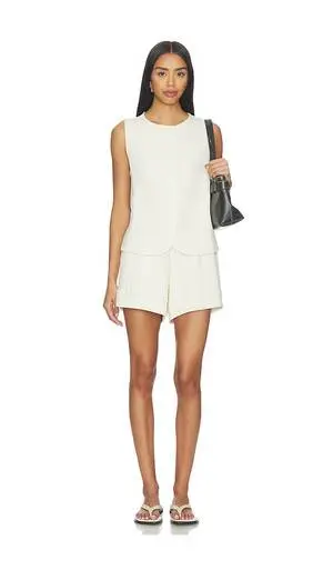Varley Josie Button Through Tank Top