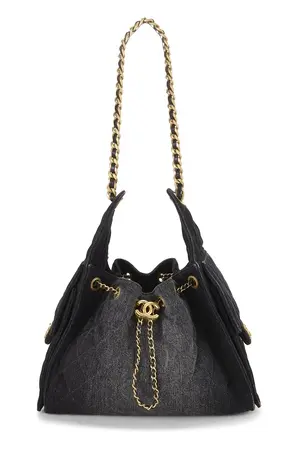 CHANEL Chanel 25 Denim Hobo Small Bag