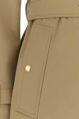 Burberry Beige Cotton Trench Coat
