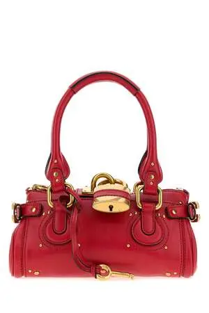 Chloé Small Paddington Handbag - Red