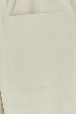 Gimaguas Cotton Drawstring Trousers - Light Brown