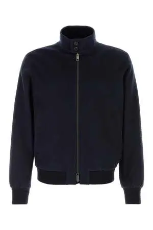 Zegna Dark Cashmere Jacket - Blue