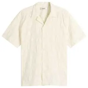 FORET Peer Jacquard Shirt - Cloud