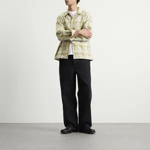 SECOND / LAYER Logan Ombre Check Shirt