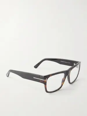 TOM FORD Square Frame Acetate Eyeglasses