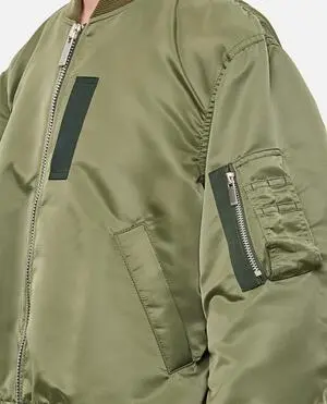 Sacai Bomber Jacket - Verde