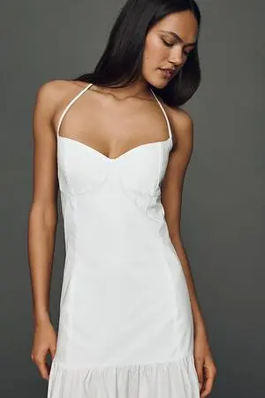S/W/F Cotton Drop Waist Maxi Dress