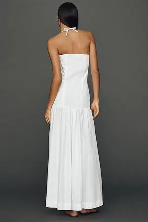 S/W/F Cotton Drop Waist Maxi Dress