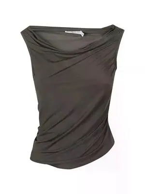IRO PARIS Sleeveless Draped Top