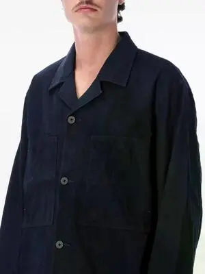 STILL BY HAND Patch Pocket Button-up Jacket