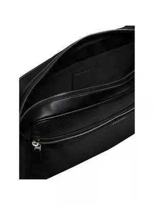 Calvin Klein Perforated Logo Plaque Messenger Bag