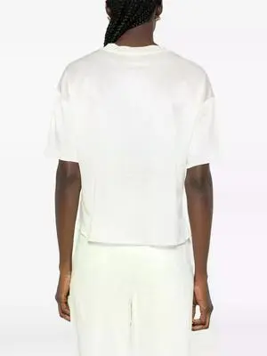 ELEH Cream Jersey Crew Neck T-shirt