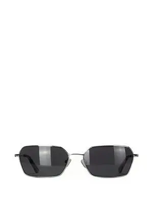 SAMSOE SAMSOE Geometric Frame Sunglasses - Silver