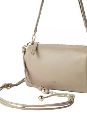 Furla Logo-print Leather Crossbody Bag