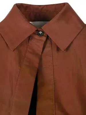 SA SU PHI Belted Shirt Dress