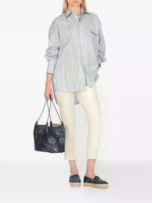 Etro Pegaso Floral-jacquard Tote Bag