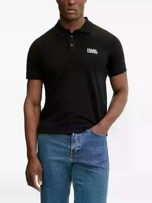 Karl Lagerfeld Logo Polo Shirt