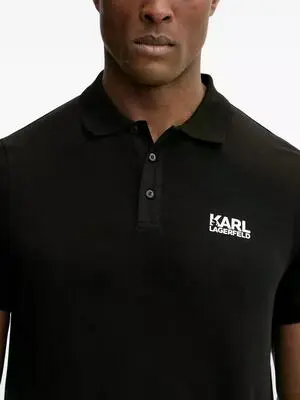 Karl Lagerfeld Logo Polo Shirt