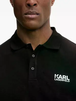 Karl Lagerfeld Logo Polo Shirt