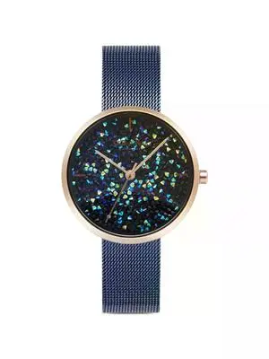 OBAKU Glimmer Crystal-embellished 32mm Watch - Blue