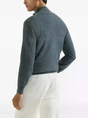 Brunello Cucinelli Cashmere Half-zip Sweater