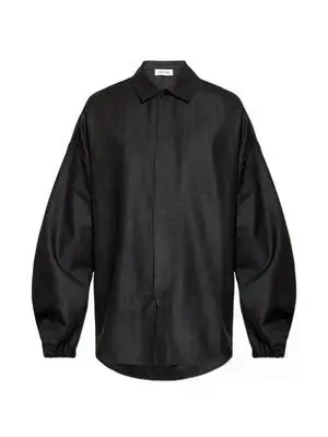 Fear Of God Striped Wool Shirt - Grey