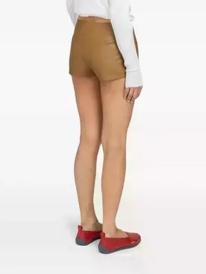 Paloma Wool Suau Leather Mini Shorts
