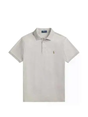 Polo Ralph Lauren Embroidered Logo Polo Shirt - Grey