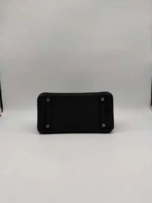 Hermès Togo Leather Palladium Hardware Birkin 25 - Black