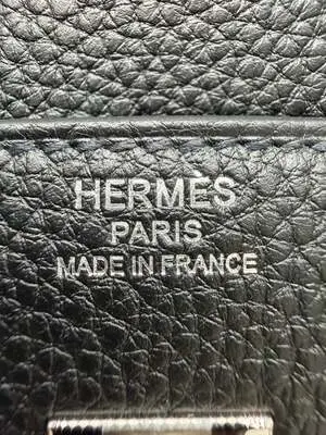 Hermès Togo Leather Palladium Hardware Birkin - Black