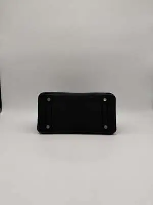 Hermès Togo Leather Palladium Hardware Birkin - Black