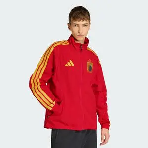 Adidas Belgium Home Anthem Track Jacket - Red