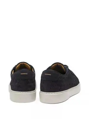 BOSS Textured Lace-up Sneakers