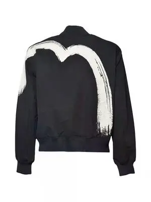 EVISU Bomber Jacket With Seagull Print