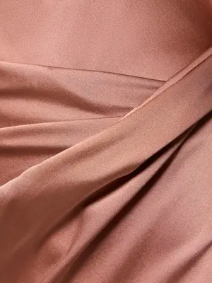 Helmut Lang Draped Detail Dress