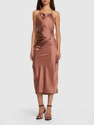 Helmut Lang Draped Detail Dress