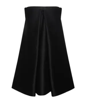Versace Metal Logo Detail Mini Dress