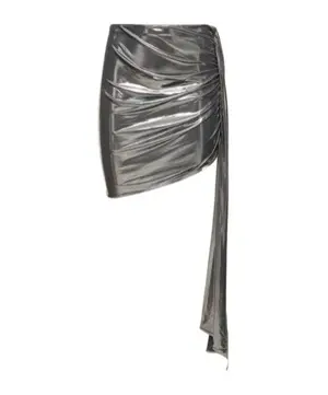 Magda Butrym Dropping Mini Skirt - Gray